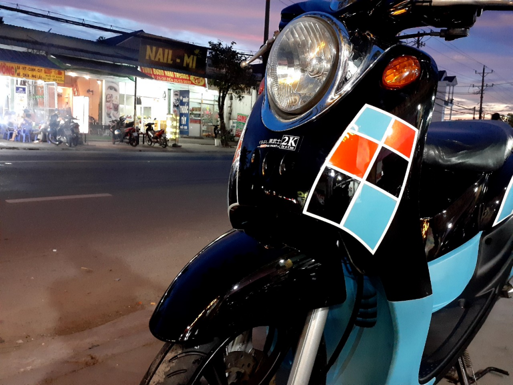 K1K** Màu trong - Sơn xịt xe máy Samurai